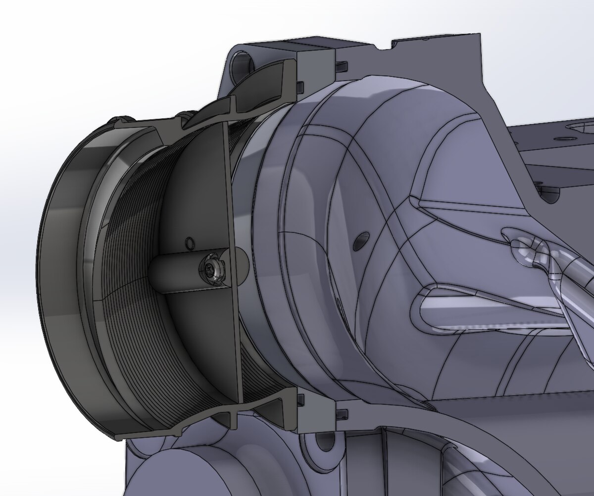 VMP Stock GT350 87 mm Throttle Body Adapter Plate to Predator Supercharger