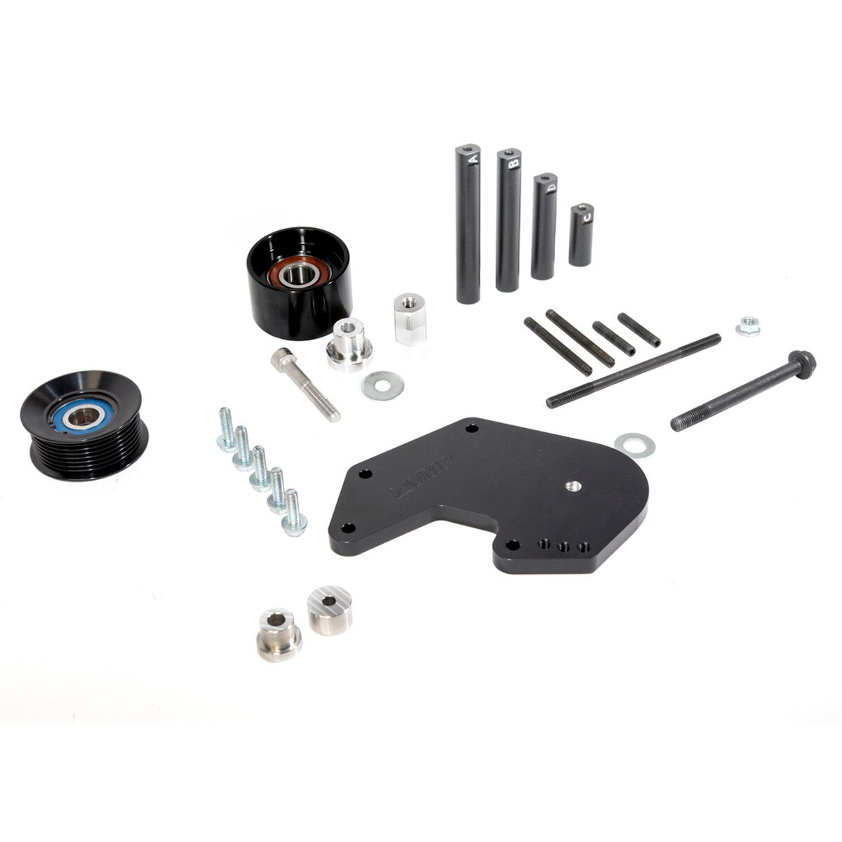 VMP AC Bypass FEAD Tensioner Bracket 8-rib (tensioner not included)